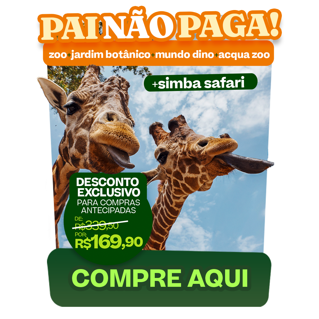 Vitrine de produtos - Zoológico de São Paulo